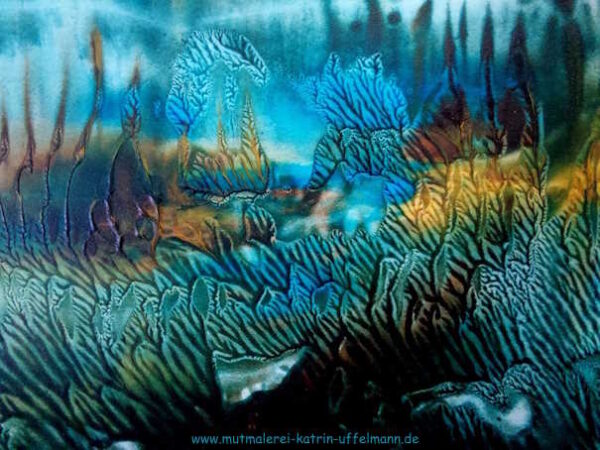 Décalcomanie – Wie der zufällige Abdruck deine Kunst und Kreativität beflügelt - Mutmalerei ...